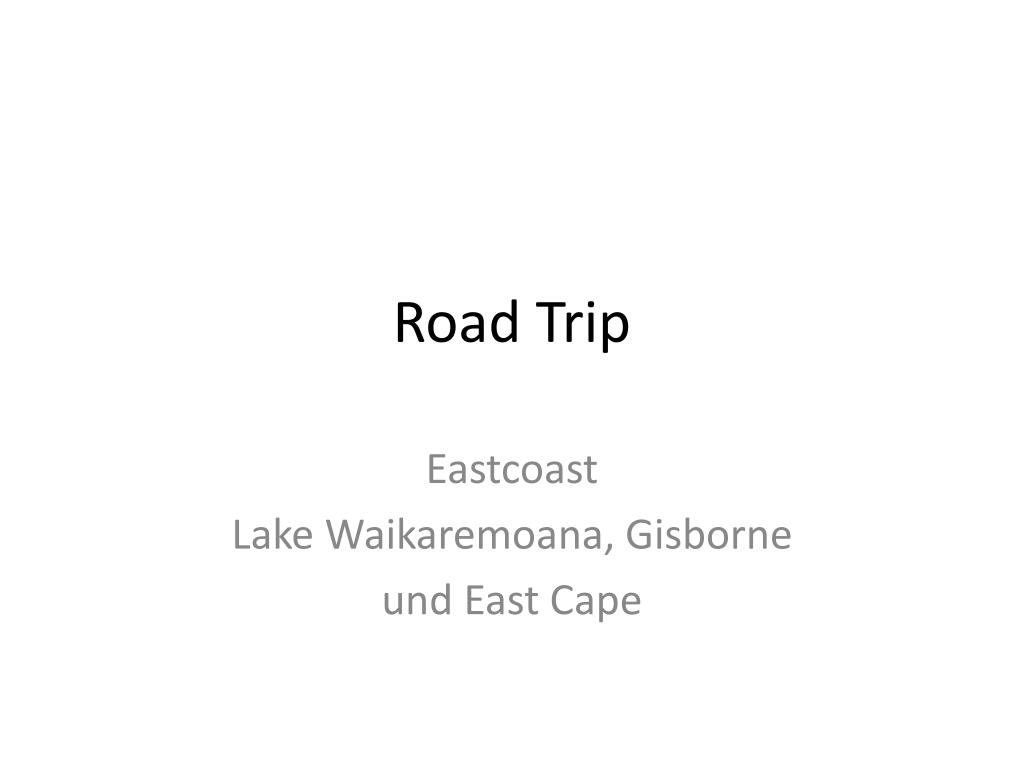 PPT - Road Trip PowerPoint Presentation, free download - ID:3828606