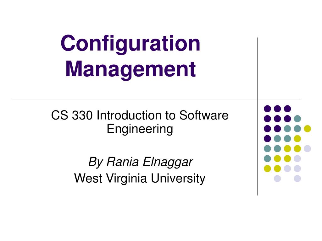 PPT - Configuration Management PowerPoint Presentation, free download - ID:3829093