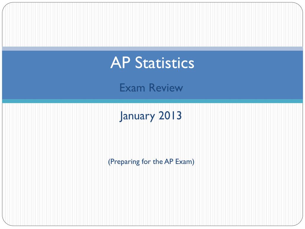 PPT - AP Statistics PowerPoint Presentation, free download - ID:3829552