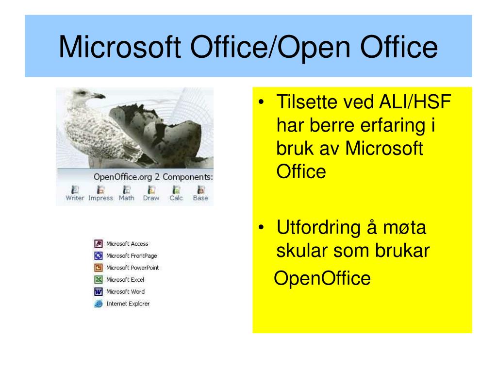 PPT - Microsoft Office/Open Office PowerPoint Presentation, free ...