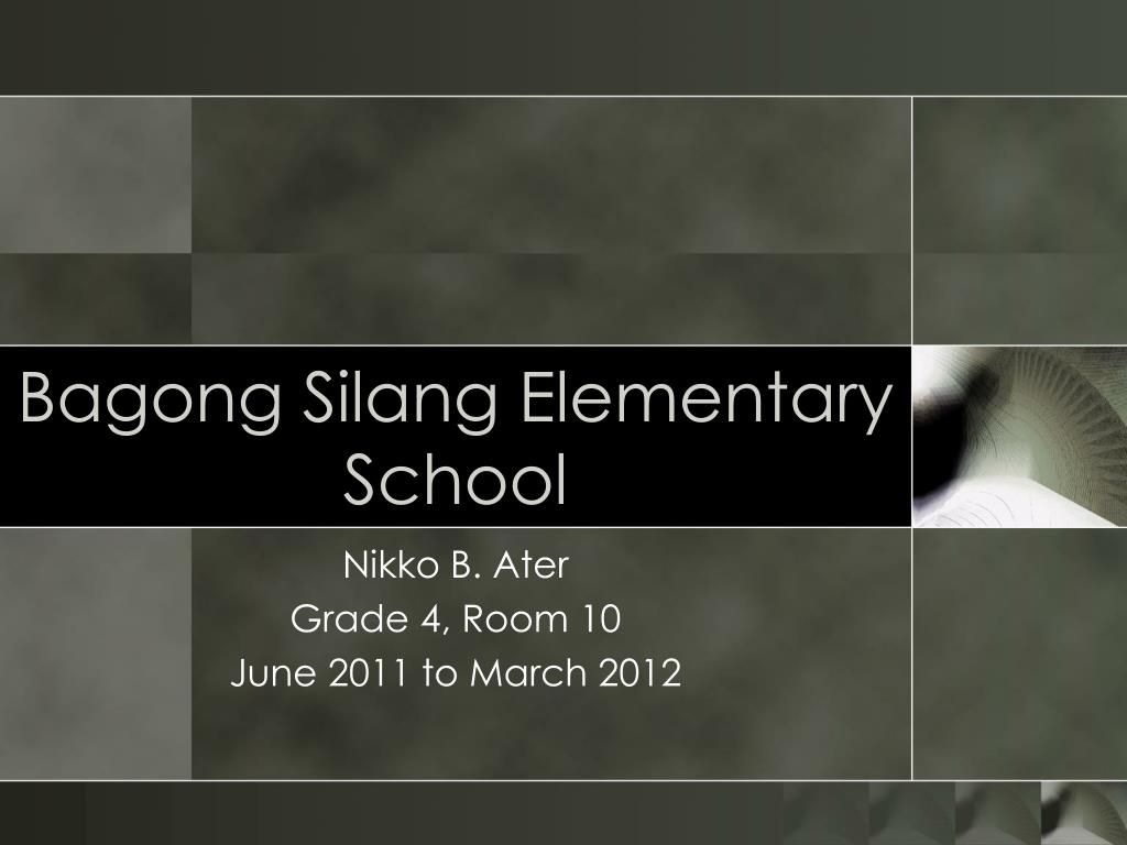 PPT - Bagong Silang Elementary School PowerPoint Presentation, free ...