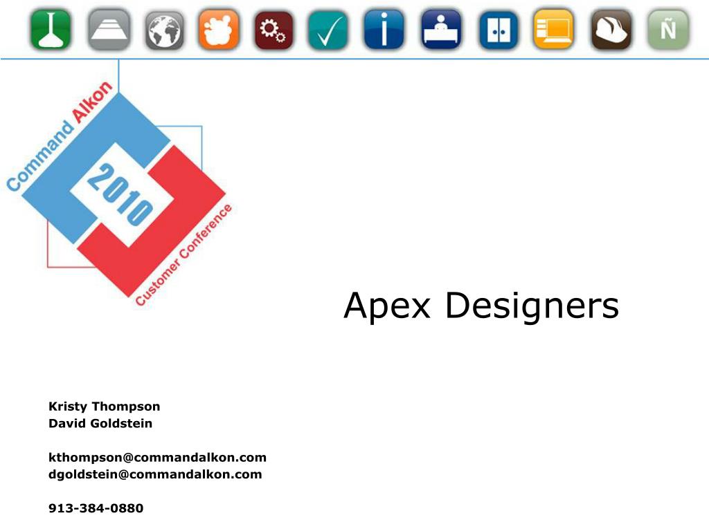 PPT - Apex Designers PowerPoint Presentation, free download - ID:3830694