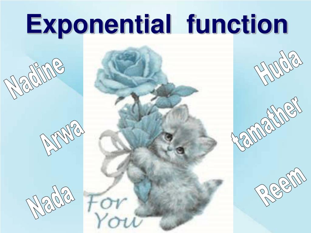 PPT - Exponential function PowerPoint Presentation, free download - ID ...