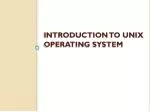 PPT - Introduction To Operating System PowerPoint Presentation, free download - ID:2917487