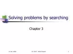 PPT - AI I: problem solving and search PowerPoint Presentation, free ...