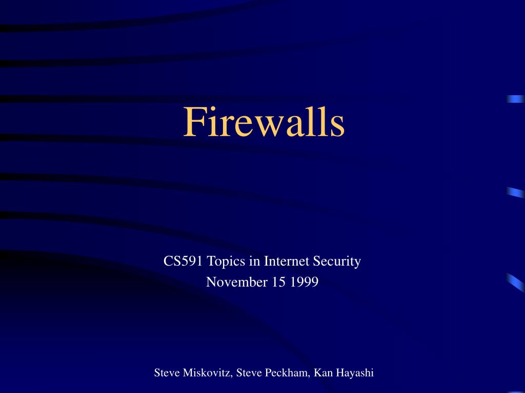 PPT - Firewalls PowerPoint Presentation, free download - ID:3836853