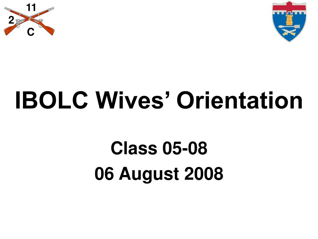 PPT - IBOLC Wives’ Orientation PowerPoint Presentation, free download ...