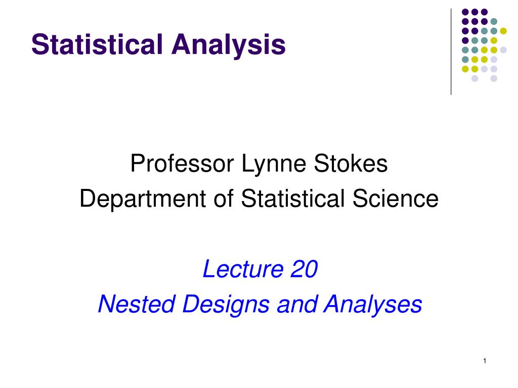 PPT - Statistical Analysis PowerPoint Presentation, free download - ID ...