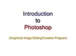 PPT - Introduction to Photoshop PowerPoint Presentation, free download ...