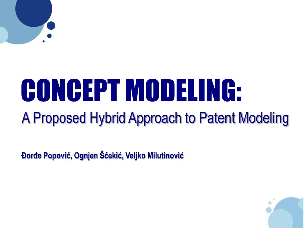 PPT - CONCEPT MODELING: PowerPoint Presentation, free download - ID:3839500