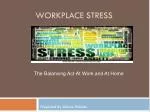 PPT - Workplace Stress PowerPoint Presentation, free download - ID:780469