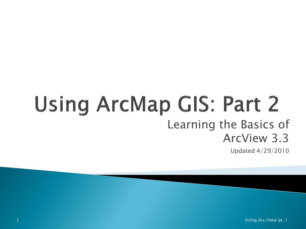PPT - Essential Guide to ArcMap GIS Basics PowerPoint Presentation ...