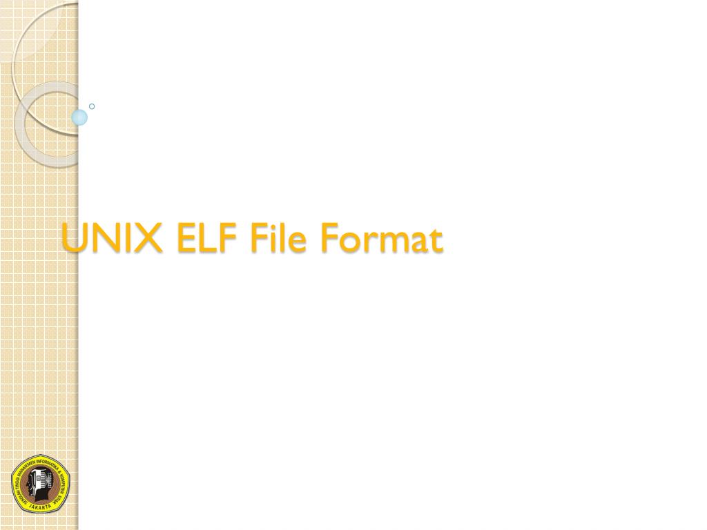 PPT - UNIX ELF File Format PowerPoint Presentation, free download - ID ...