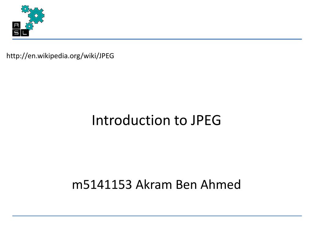 PPT - Introduction to JPEG PowerPoint Presentation, free download - ID ...