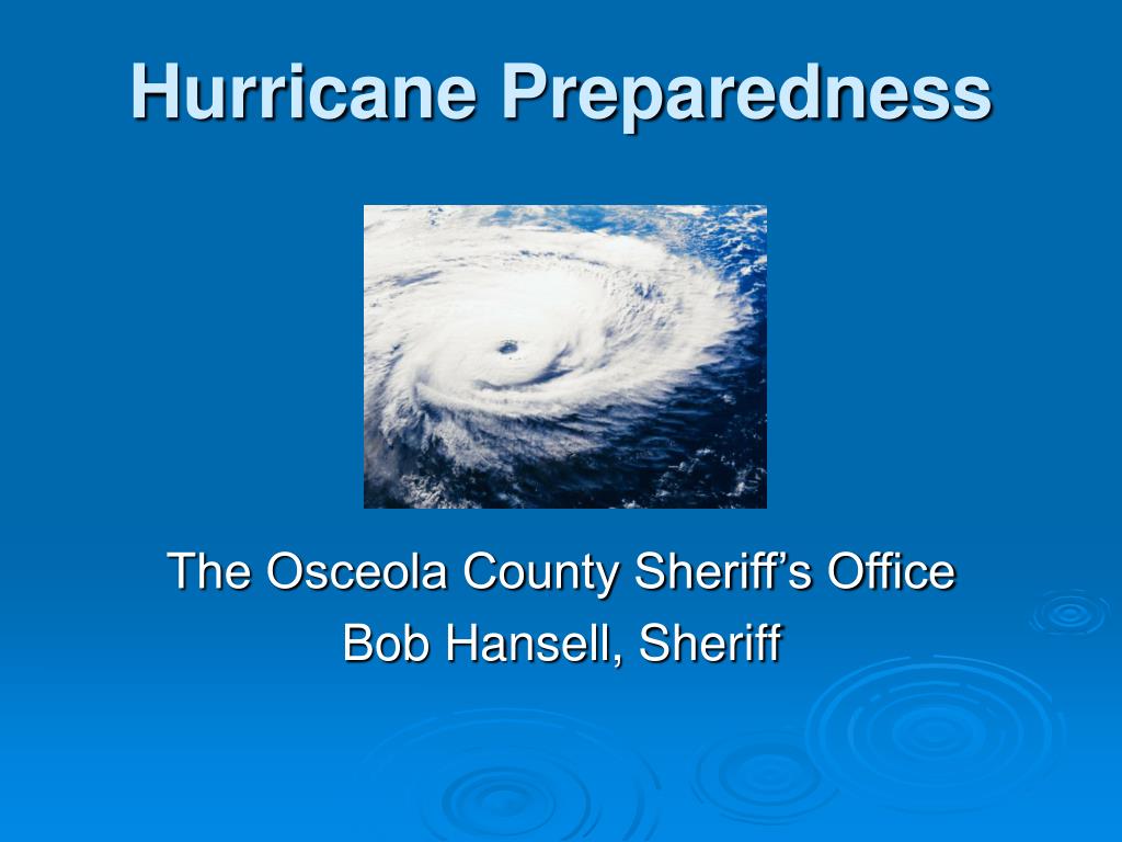 PPT - Hurricane Preparedness PowerPoint Presentation, free download ...