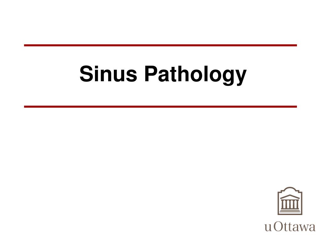 PPT - Sinus Pathology PowerPoint Presentation, free download - ID:3846507