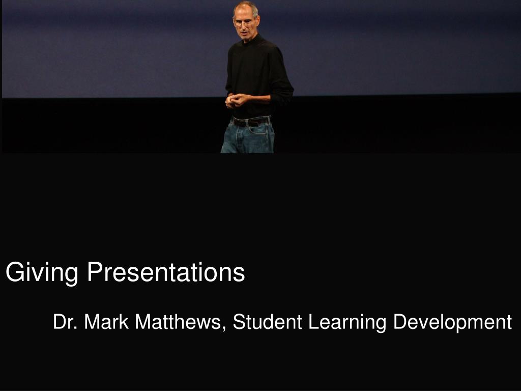 PPT - Giving Presentations PowerPoint Presentation, free download - ID ...