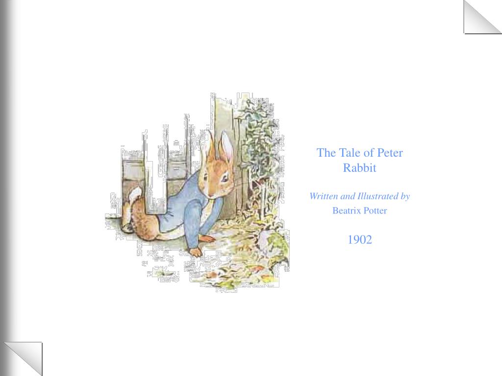 PPT - The Tale of Peter Rabbit Written and Illustrated by Beatrix ...