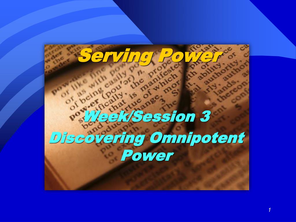 PPT - Serving Power PowerPoint Presentation, free download - ID:3849352
