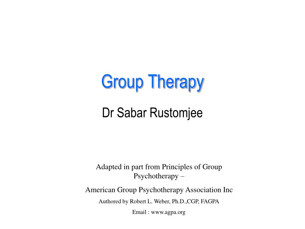 PPT - Group Therapy PowerPoint Presentation, free download - ID:3850673