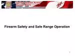 PPT - Weapons and Range Safety PowerPoint Presentation, free download ...