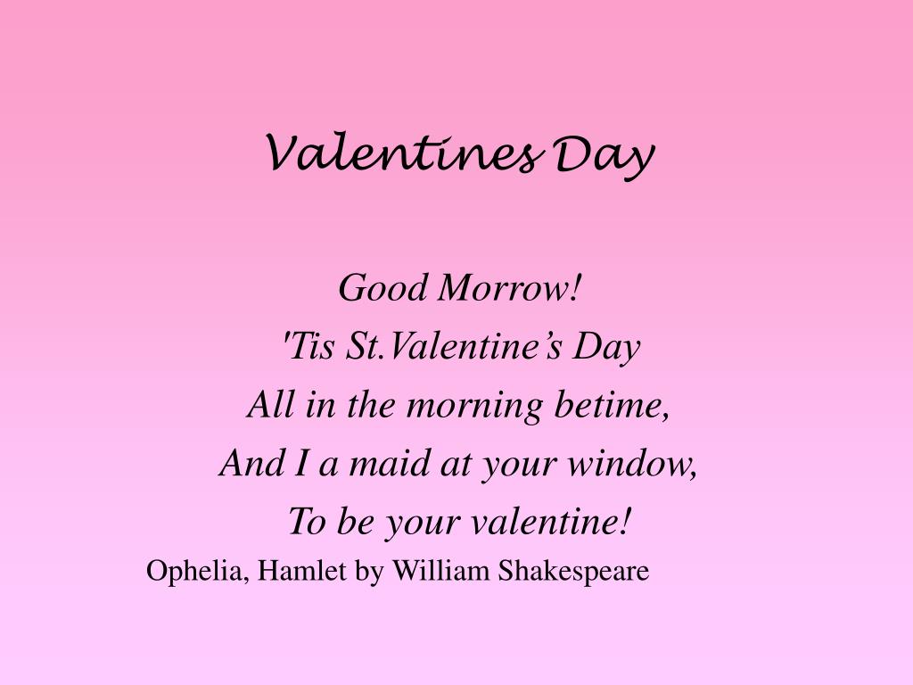 PPT - Valentines Day PowerPoint Presentation, free download - ID:3852309