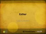 PPT - THE BOOK OF ESTHER PowerPoint Presentation, free download - ID ...