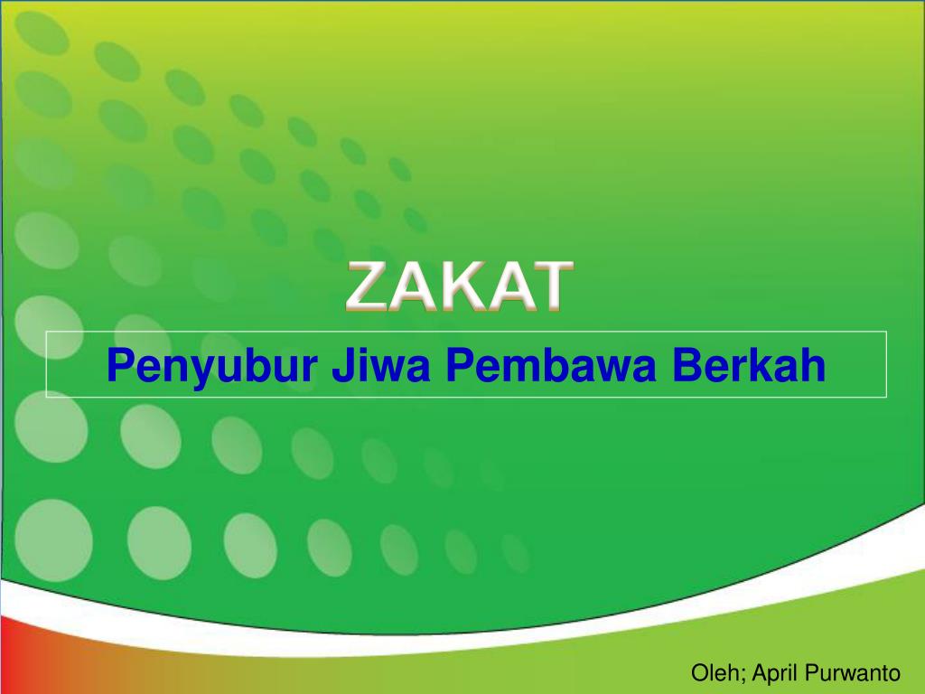 PPT - ZAKAT PowerPoint Presentation, free download - ID:3852977