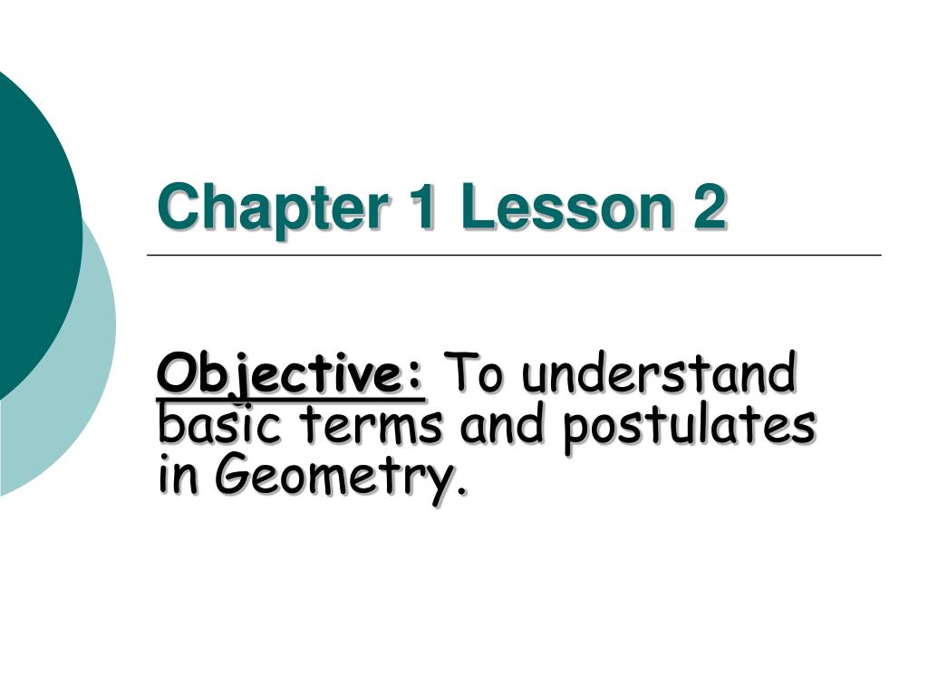 PPT - Understanding Basic Terms and Postulates in Geometry PowerPoint ...