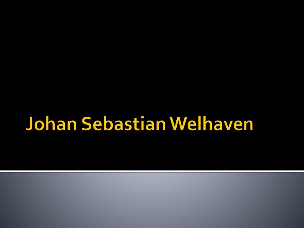 PPT - Johan Sebastian Welhaven PowerPoint Presentation, free download ...