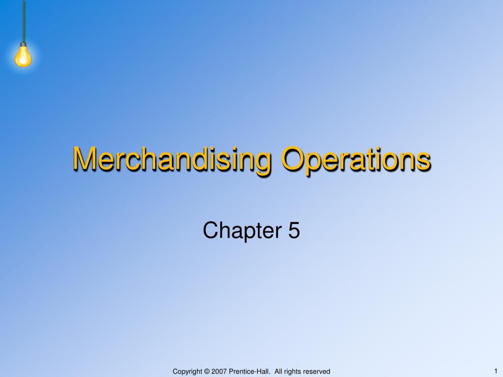 PPT - Merchandising Operations PowerPoint Presentation, free download ...