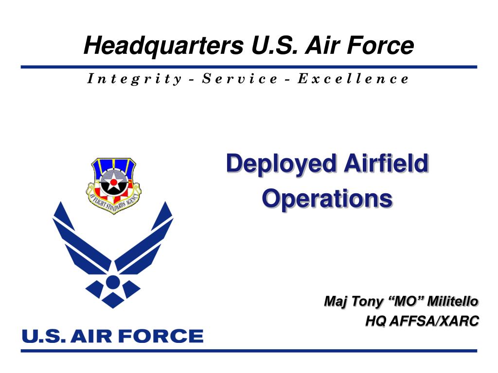 PPT - Deployed Airfield Operations PowerPoint Presentation, free ...