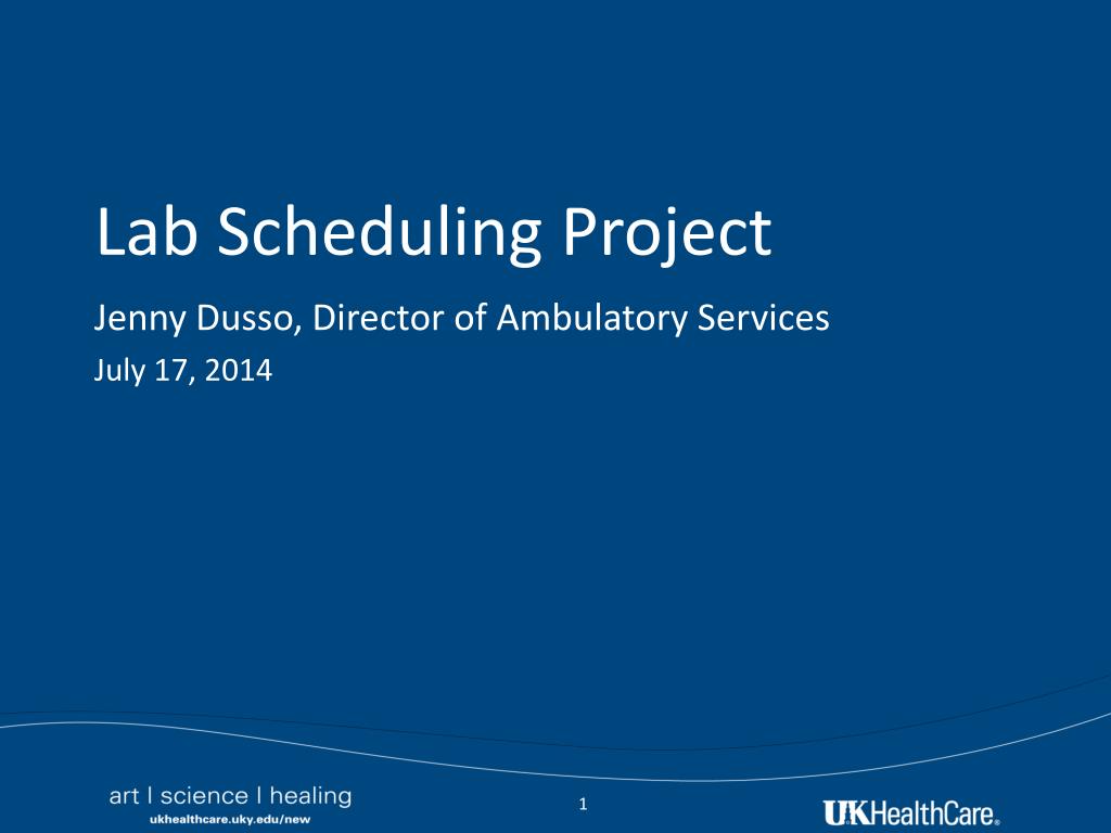 PPT - Lab Scheduling Project PowerPoint Presentation, free download ...