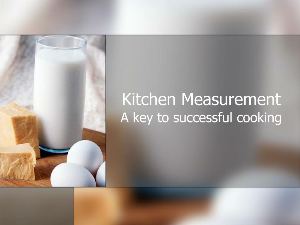 PPT - Kitchen Measurement PowerPoint Presentation, free download - ID ...