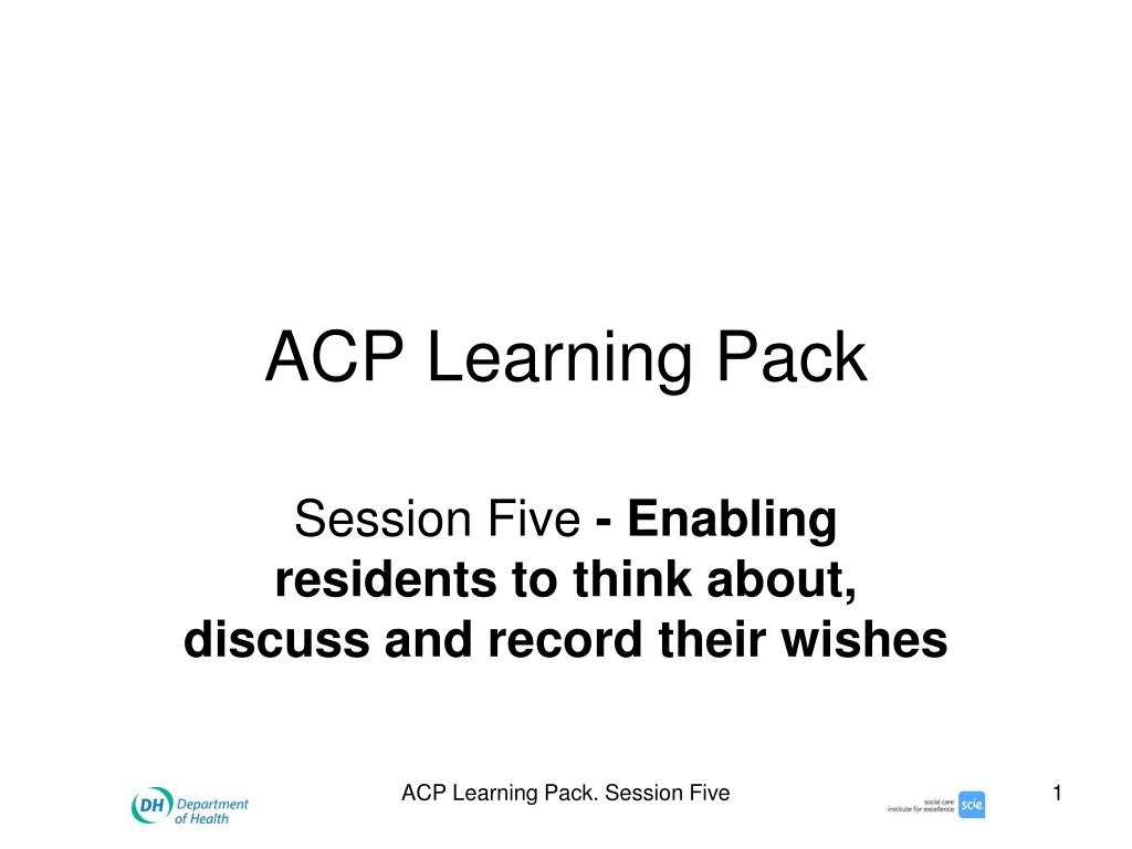 PPT - ACP Learning Pack PowerPoint Presentation, free download - ID:3857618