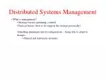 PPT - Resource Management in Distributed Systems PowerPoint ...