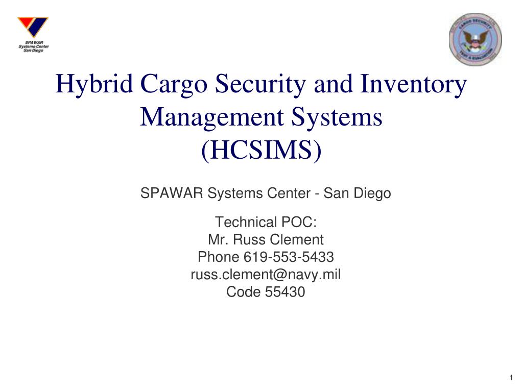 PPT - Advanced Hybrid Cargo Security and Inventory Management Systems ...