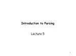 PPT - Introduction to Parsing PowerPoint Presentation, free download ...