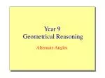 PPT - Year 8: Geometric Reasoning PowerPoint Presentation, free ...