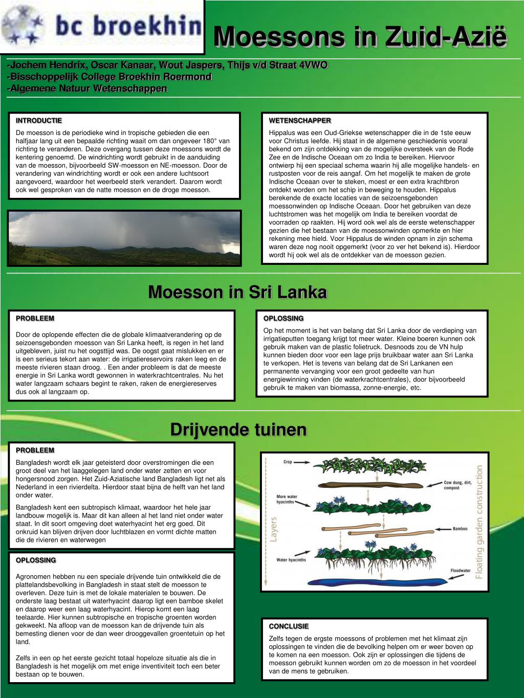 PPT - Moessons in Zuid-Azië PowerPoint Presentation, free download - ID ...