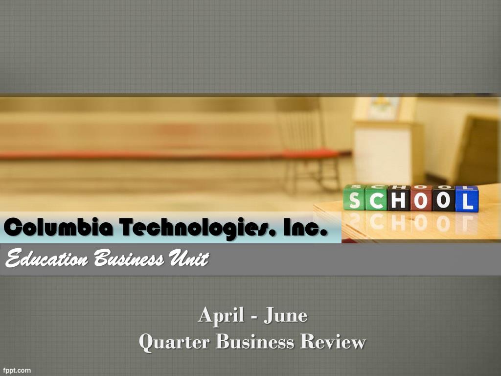 PPT - Columbia Technologies, Inc. PowerPoint Presentation, free ...