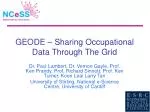 PPT - The Short Child Occupational Profile (SCOPE) PowerPoint ...