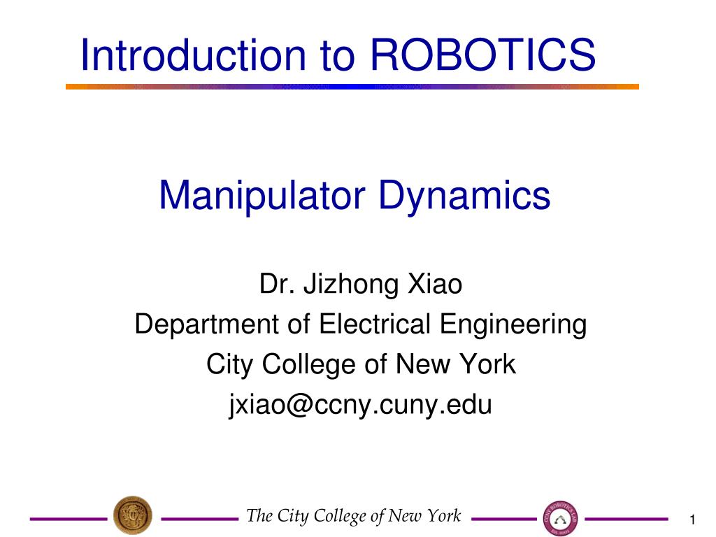 PPT - Manipulator Dynamics PowerPoint Presentation, free download - ID ...