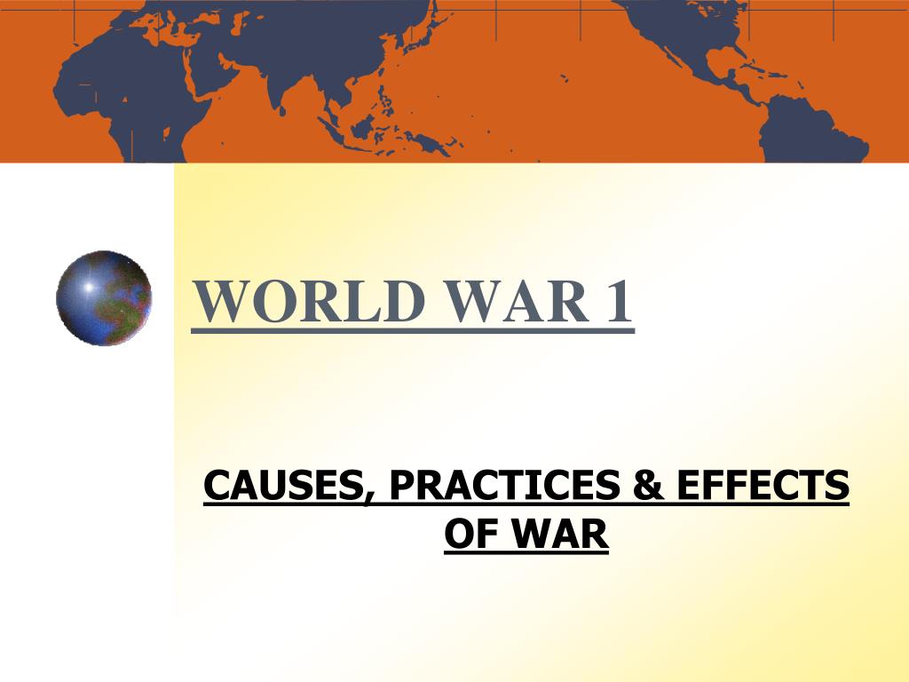 PPT - WORLD WAR 1 PowerPoint Presentation, free download - ID:3876236