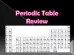 PPT - Periodic Table Trend Review PowerPoint Presentation, free ...