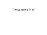PPT - The Lightning Thief PowerPoint Presentation, free download - ID ...