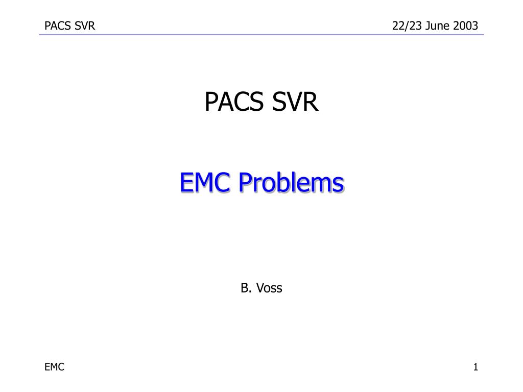 PPT - EMC Problems PowerPoint Presentation, free download - ID:3886184