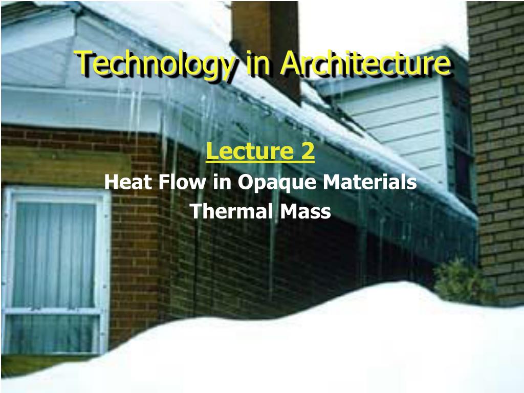 PPT - Technology in Architecture PowerPoint Presentation, free download ...