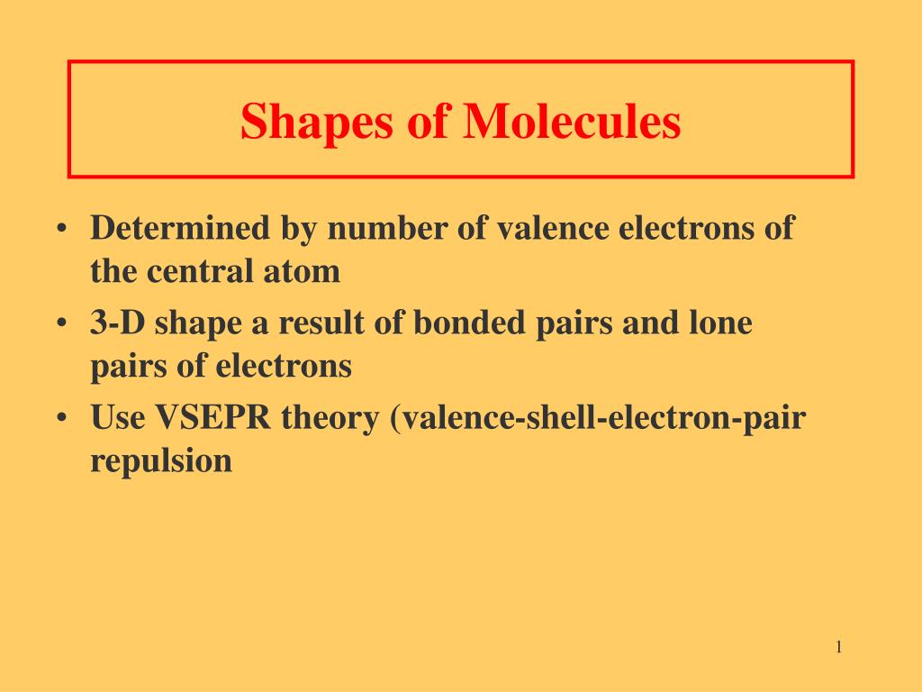 PPT - Understanding Molecular Shapes Through VSEPR Theory PowerPoint ...