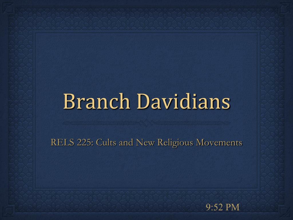 PPT - Branch Davidians PowerPoint Presentation, free download - ID:3888125